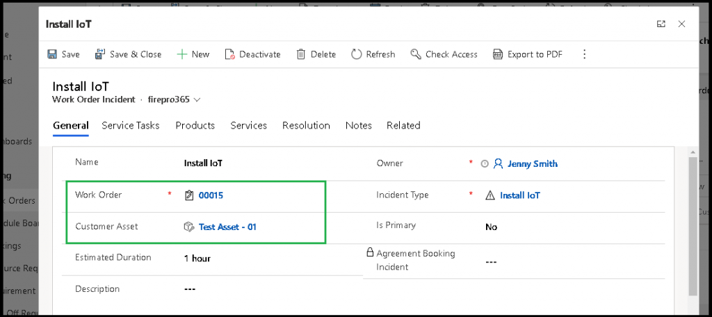 Enable/Disable Customer Asset Validation within Dynamics 365 CRM Field Service - Microsoft ...