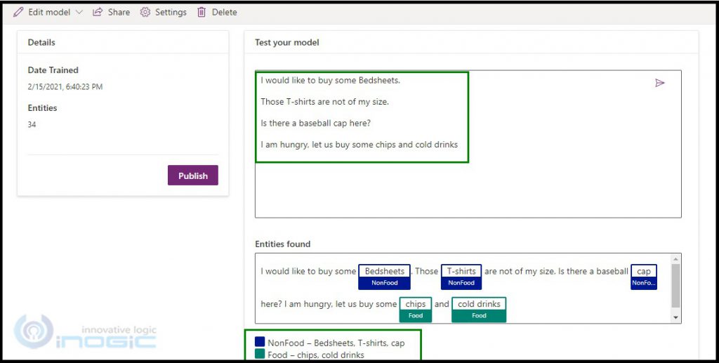 Using Entity Extraction AI Model within Dynamics 365 CRM / Power Apps ...