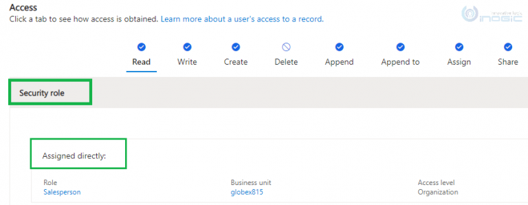 Check Access To A Dynamics 365 Crm Record Using ‘check Access Button