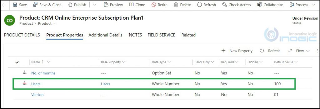 Enhanced experience for Product Properties in Dynamics 365 CRM ...