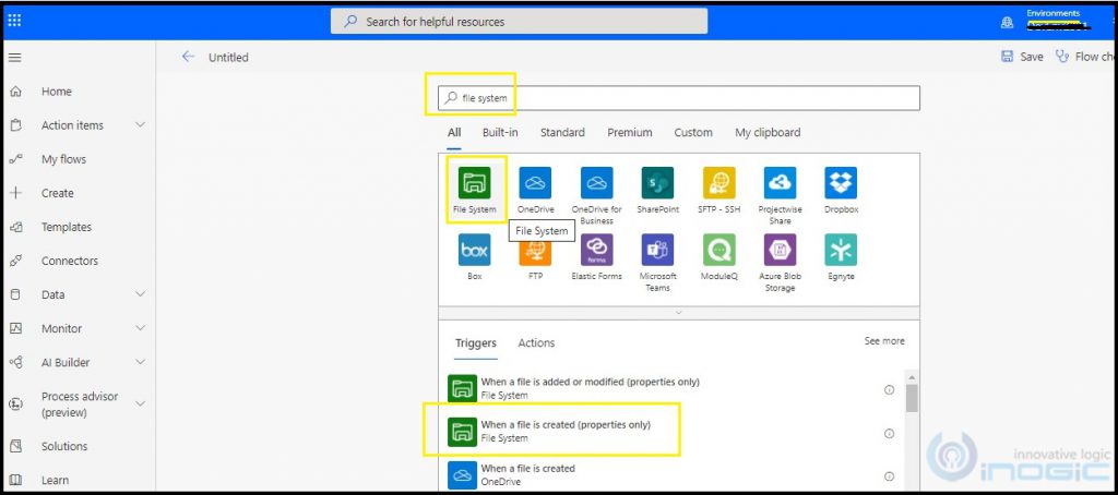 Automate a process to pick files from the on-premises network and upload them to Dynamics 365 CE ...