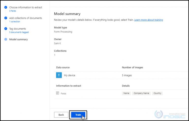 Microsoft Document Automation Application Using Ai Builder Form