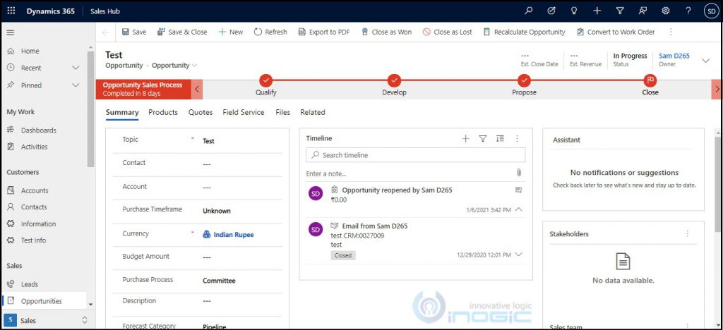 Managing Header And Footer Of The Form In Dynamics 365 Using Client Api