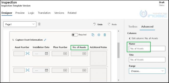 Matrix Dynamic Component within Inspections for Dynamics 365 Field ...