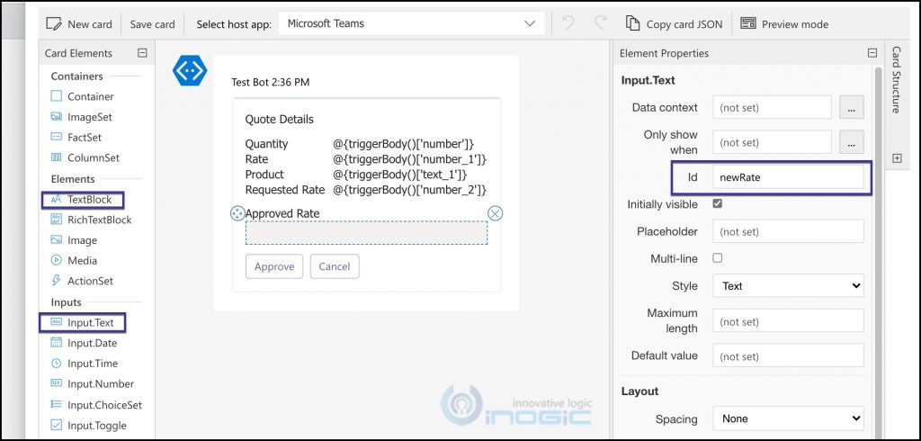 Actionable messages in Microsoft Teams with Adaptive Cards using Power ...