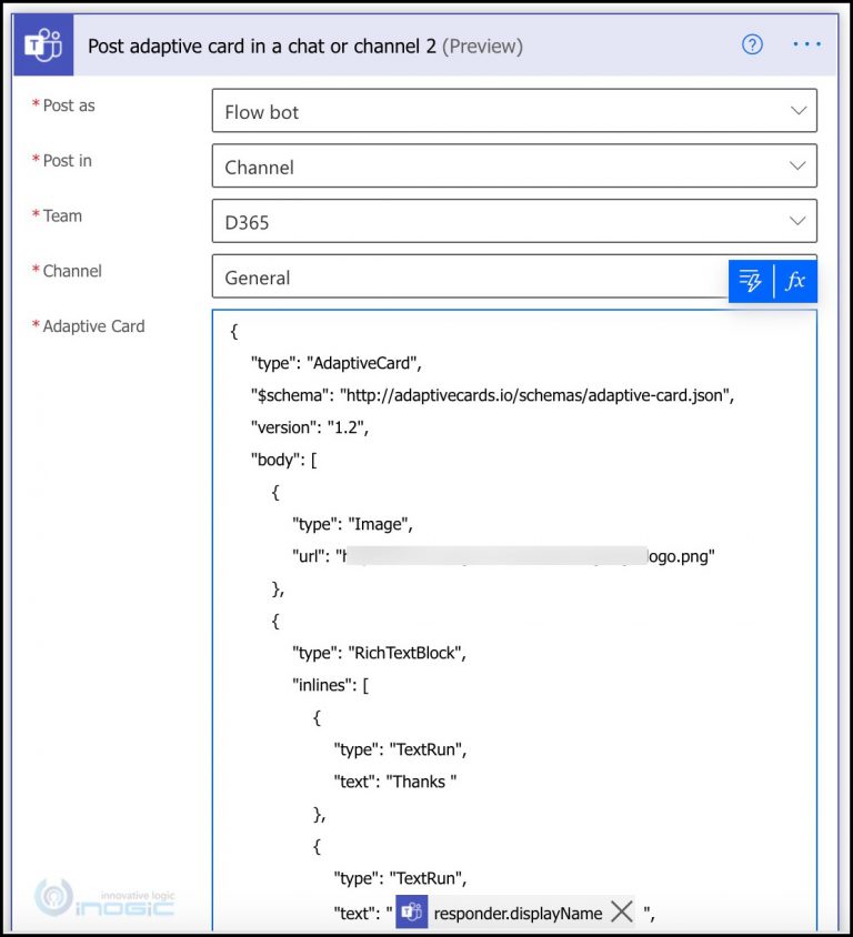Actionable Messages In Microsoft Teams With Adaptive Cards Using Power Automate Flows