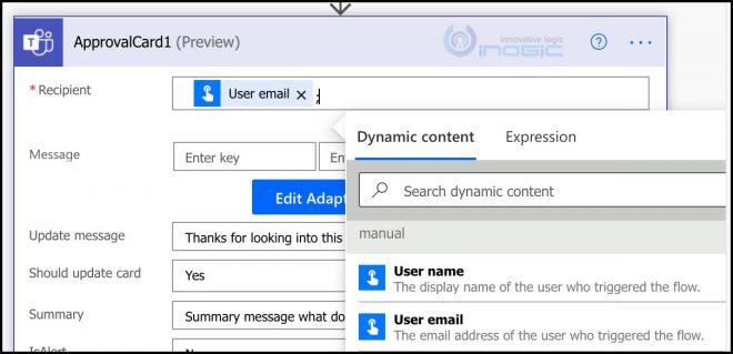 Actionable Messages In Microsoft Teams With Adaptive Cards Using Power Automate Flows