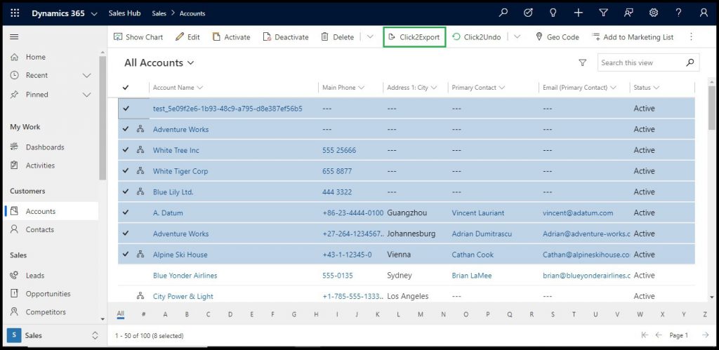 Pdf Word Excel And Much More Automate Export Of Dynamics 365 Crm Data In Any Format With 1