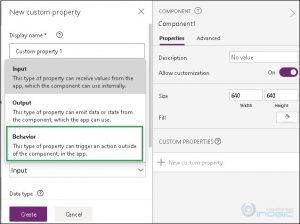 Behavior Properties in Canvas Power App - Microsoft Dynamics 365 CRM ...