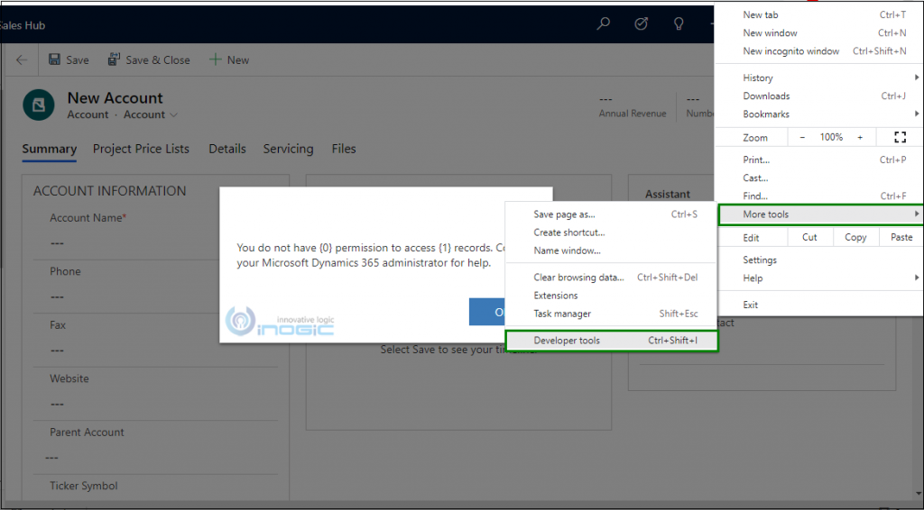 How to Identify missing permissions in Dynamics 365 CRM - Microsoft Dynamics 365 CRM Tips and Tricks