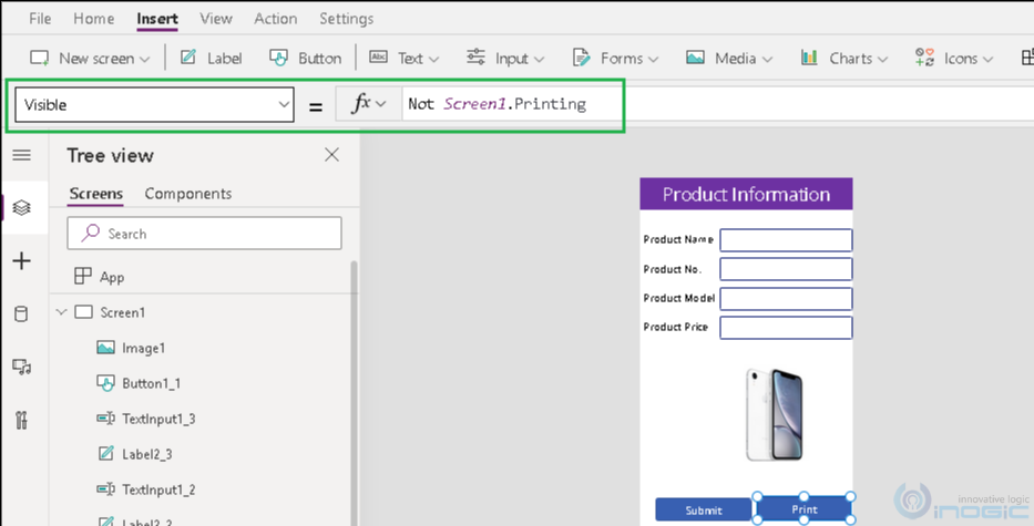 2-Print in Canvas apps - Microsoft Dynamics 365 CRM Tips and Tricks