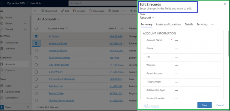 Bulk Edit Entity Records Using New Model Driven App Experience Microsoft Dynamics 365 Crm Tips 