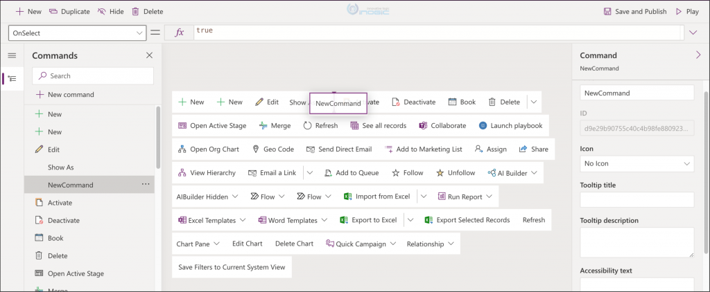 New Command Bar Designer Using Powerfx For Dataverse And Dynamics 365 Crm Apps Now In Preview