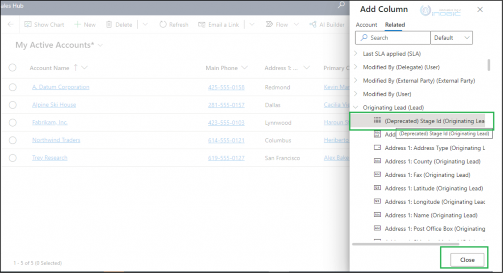 Use of new column options settings in grid view page - Microsoft Dynamics 365 CRM Tips and Tricks