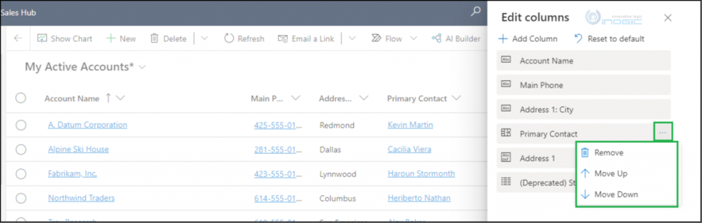 Use of new column options settings in grid view page - Microsoft ...