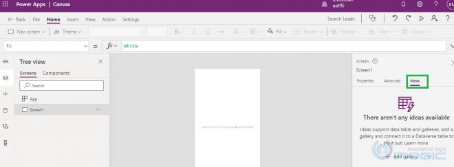 New Ideas panel in Power Apps Canvas App - Microsoft Dynamics 365 CRM ...