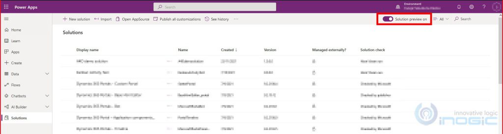 Use of new configuration page UI in Power Apps Solution - Microsoft ...