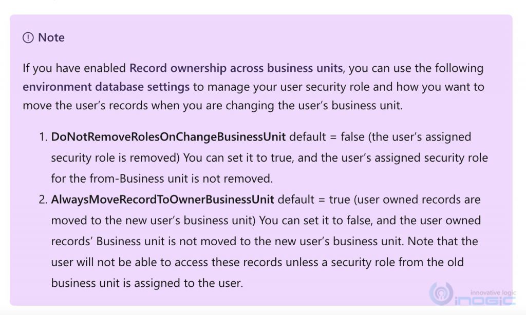 2021 Release Wave 2 Updates To Business Units Security Roles And Users