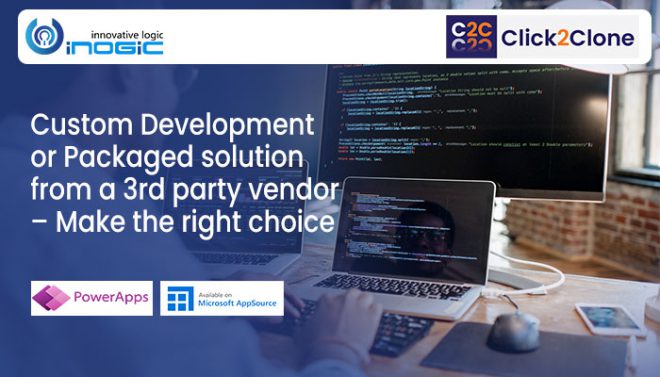 Custom Development or Packaged solution from a 3rd party vendor – Make ...