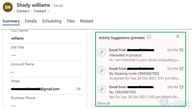 7Premium Auto Capture In Dynamics 365 CRM ink Microsoft Dynamics 365 