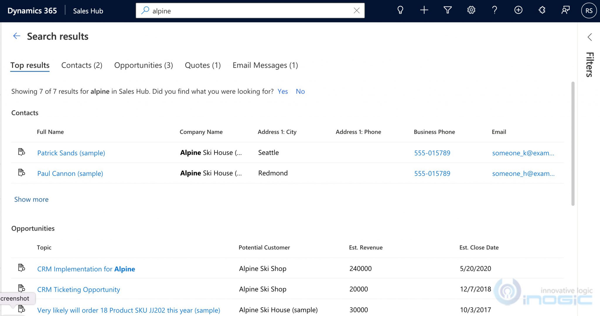 Dataverse Search – Easier than before to find data in Dynamics 365 CRM / Dataverse - Microsoft ...