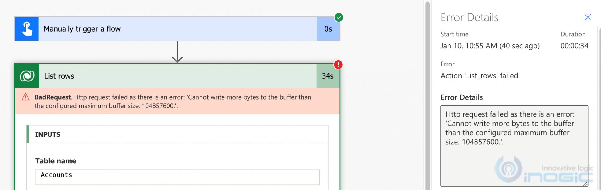 Avoid Buffer Size Error For List Rows Using Power Automate Flows Microsoft Dynamics 365 Crm