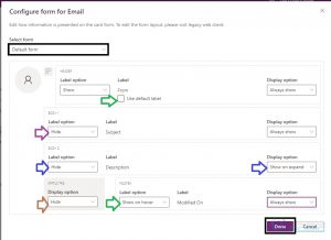 Configuring Timeline (Show/Hide) activity display information in Dynamics 365 CE - Microsoft ...