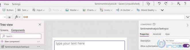 Reusable Components Using Component Library In Canvas Power Apps