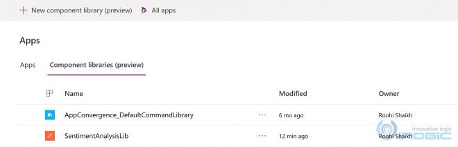 Reusable components using Component Library in Canvas Power Apps ...