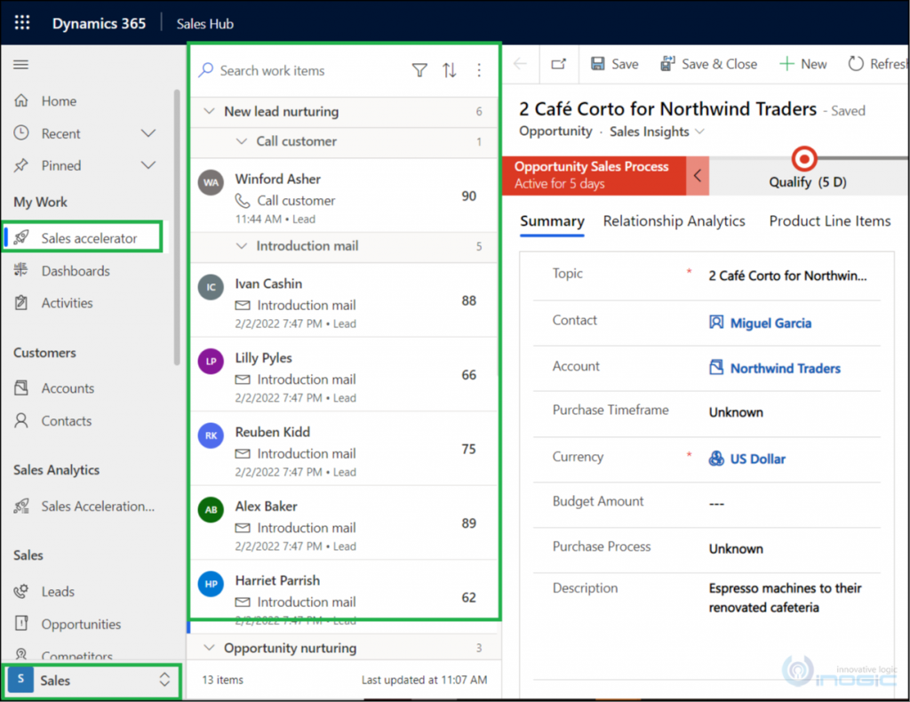 Configuring Sales Acceleration Reporting (PREVIEW) Feature in Dynamics ...