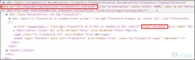 How to read the value from a Flip Switch Control in EasyRepro? - Microsoft Dynamics 365 CRM Tips ...