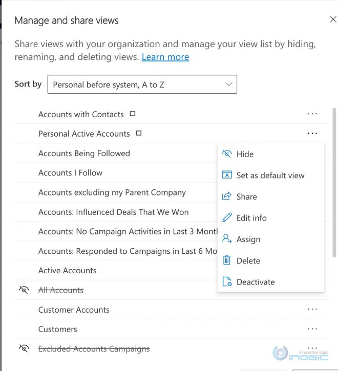 Decide the views you want to see in Model driven apps in Dynamics 365 ...