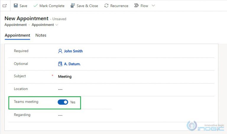 Create and Join Teams Meetings from Appointment in Dynamics 365 CRM ...