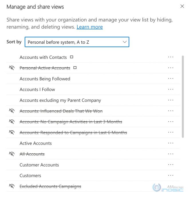Decide the views you want to see in Model driven apps in Dynamics 365 ...