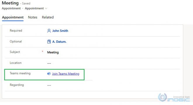 Create and Join Teams Meetings from Appointment in Dynamics 365 CRM ...