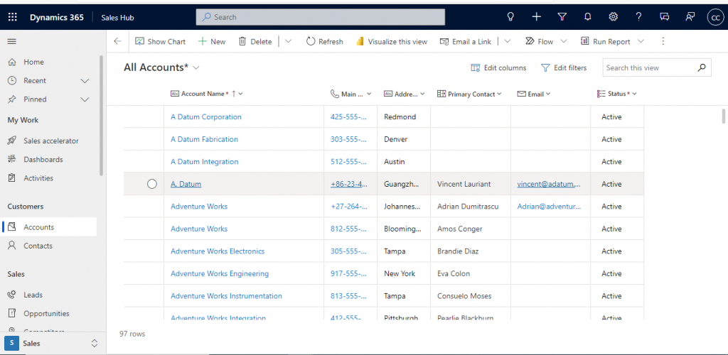 Editable Grid Feature In Model Driven Apps With Power Apps Grid Control Microsoft Dynamics 365