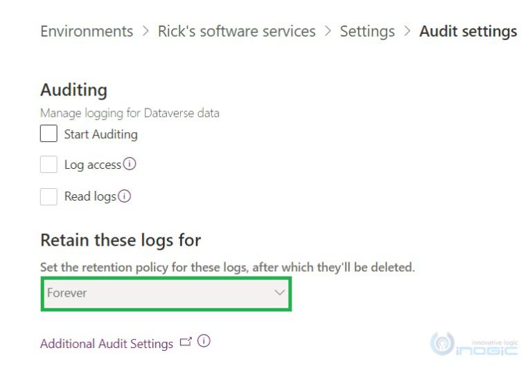 Enhanced auditing-retention policy and delete logs options in Dynamics ...