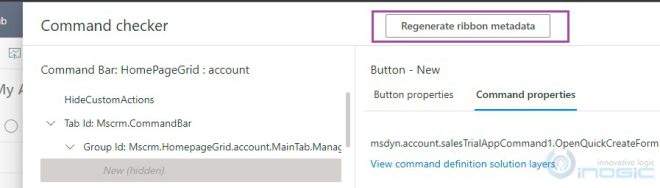 Command Checker To Debug Ribbon Buttons Microsoft Dynamics 365 Crm
