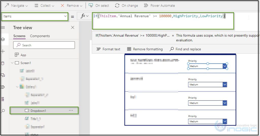 Conditionally Modify the Dropdown in the Canvas App - Microsoft Dynamics 365 CRM Tips and Tricks