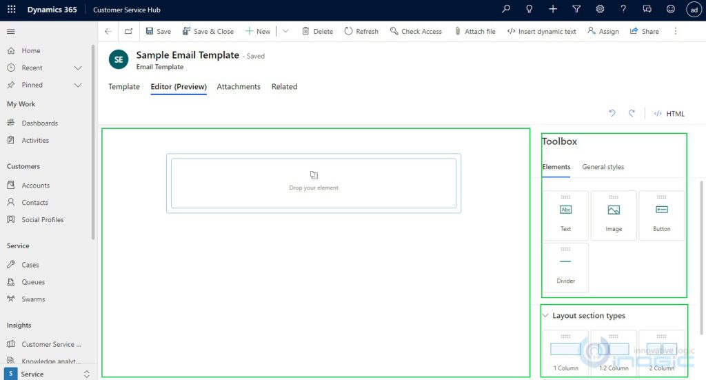 An enhanced experience for creating Email templates - Microsoft ...