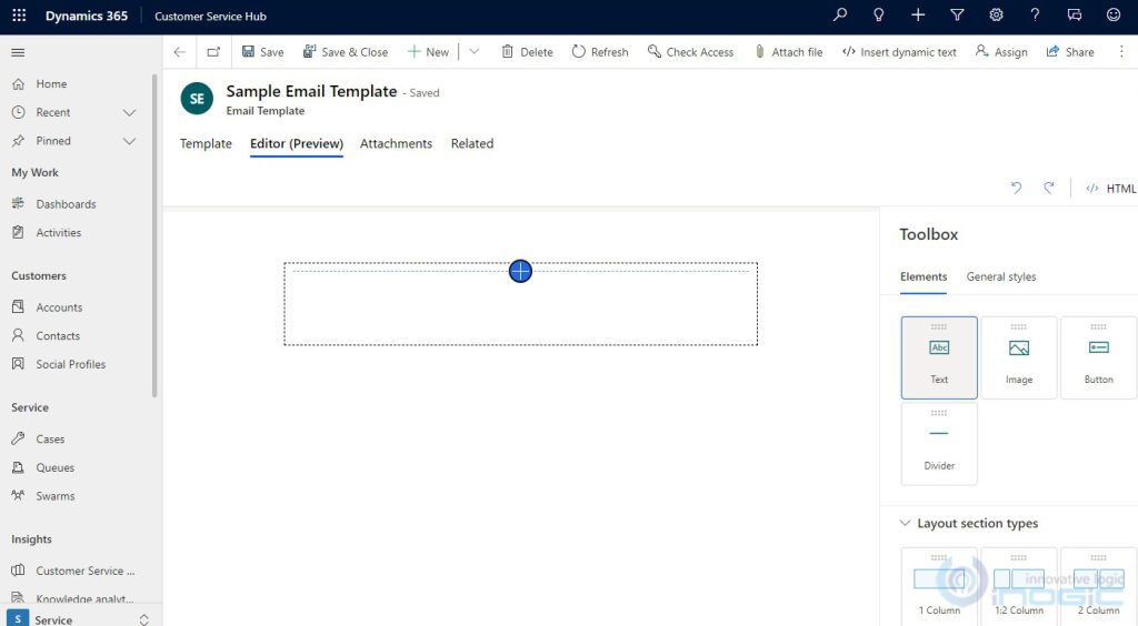 An enhanced experience for creating Email templates - Microsoft ...