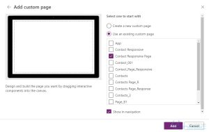 Adding custom pages in model-driven app with responsive layouts - Microsoft Dynamics 365 CRM ...