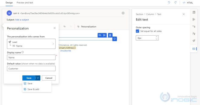Use Pre-Defined Dynamic text to personalize content in Real-Time Marketing - Microsoft Dynamics ...