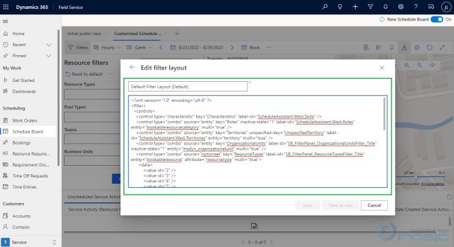 Schedule Board Extensibility in Microsoft Dynamics 365 Field Service ...