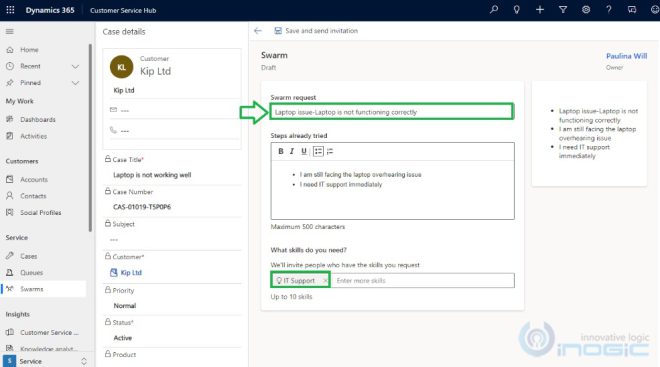 Utilizing the Swarming feature in Teams (PREVIEW) for intelligent ...
