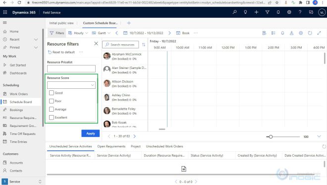 Advanced Schedule Board Customizations in Dynamics 365 Field Service ...