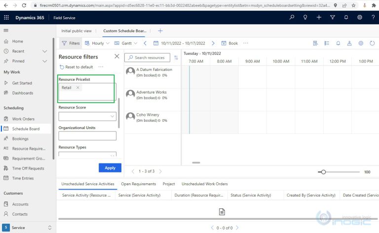 Advanced Schedule Board Customizations in Dynamics 365 Field Service - Microsoft Dynamics 365 ...