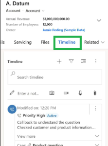 Enhanced Timeline View within Dynamics 365 - Microsoft Dynamics 365 CRM ...