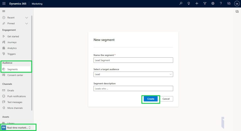 Segmentation in Real-Time Marketing within Microsoft Dynamics 365 ...