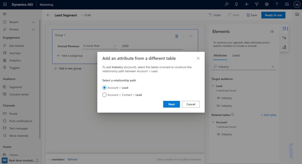 Segmentation in Real-Time Marketing within Microsoft Dynamics 365 ...